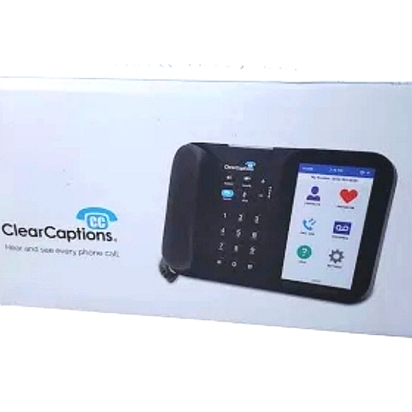 ClearCaptions | Cell Phones & Accessories | Clear Captions Blue New ...